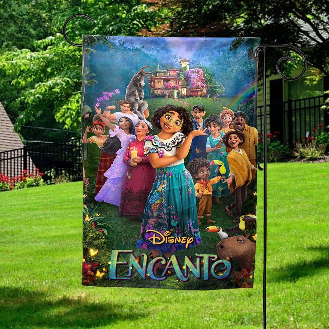 Disney Encanto Family Garden Flag/disney Encanto Madrigal Family House ...