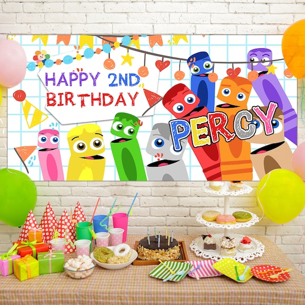 Color Crew Birthday - Etsy