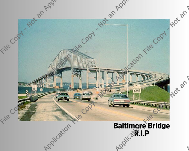 Pray for Baltimore PNG Digital File, Francis Scott Key Bridge Strong ...