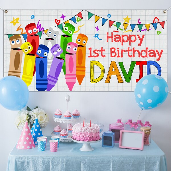 Color Crew Birthday - Etsy