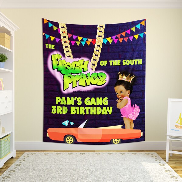 Fresh Prince Backdrop Personalized - Etsy