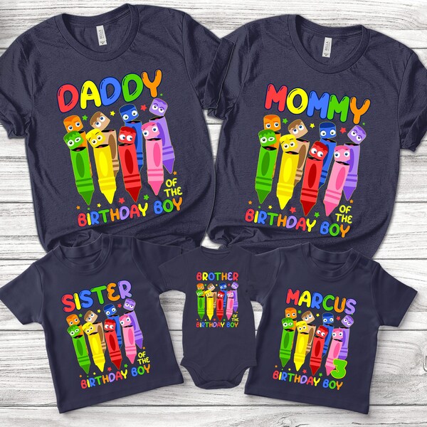 Color Crew Birthday - Etsy