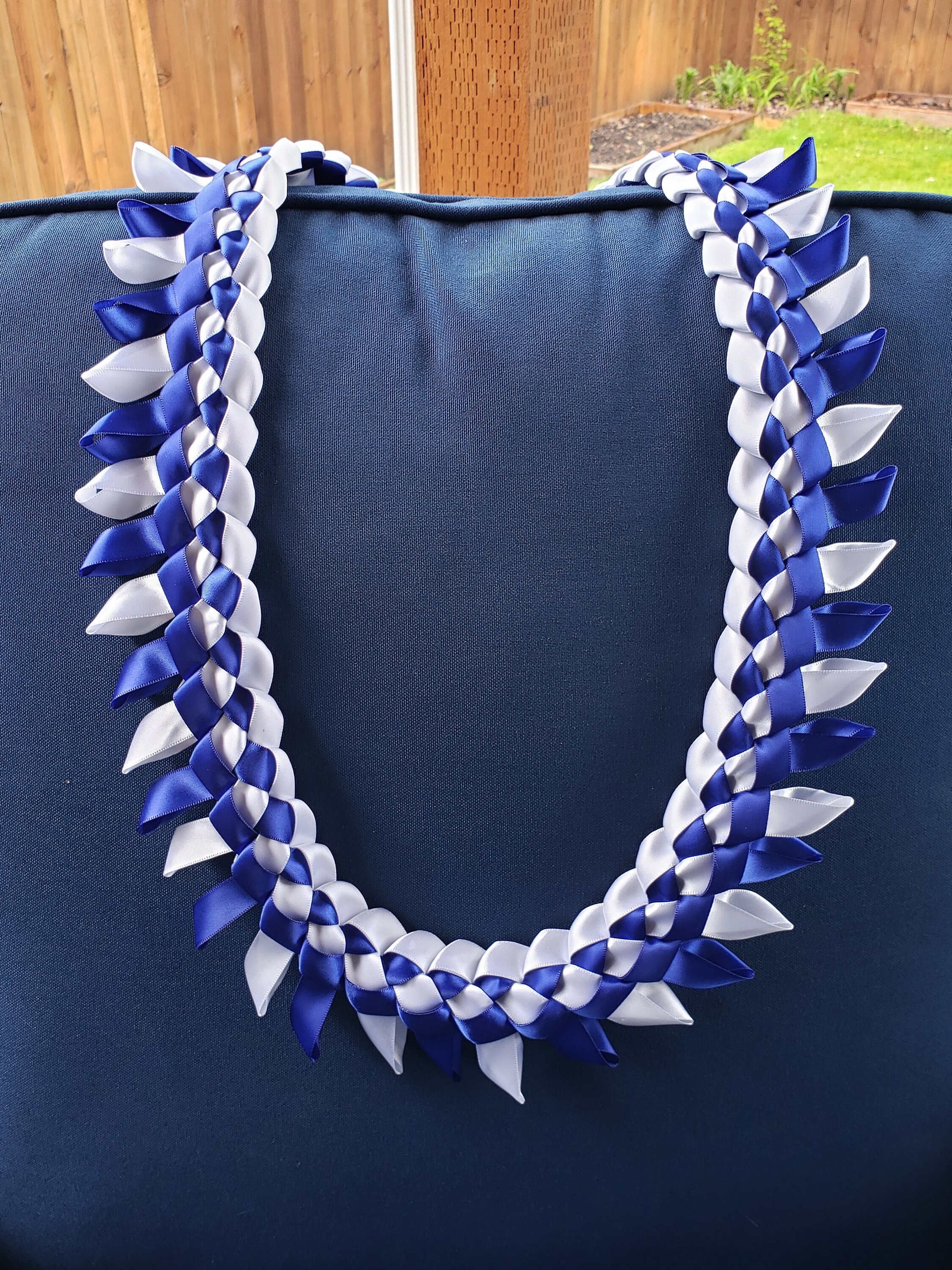 Graduation Warrior Ribbon Lei - Etsy