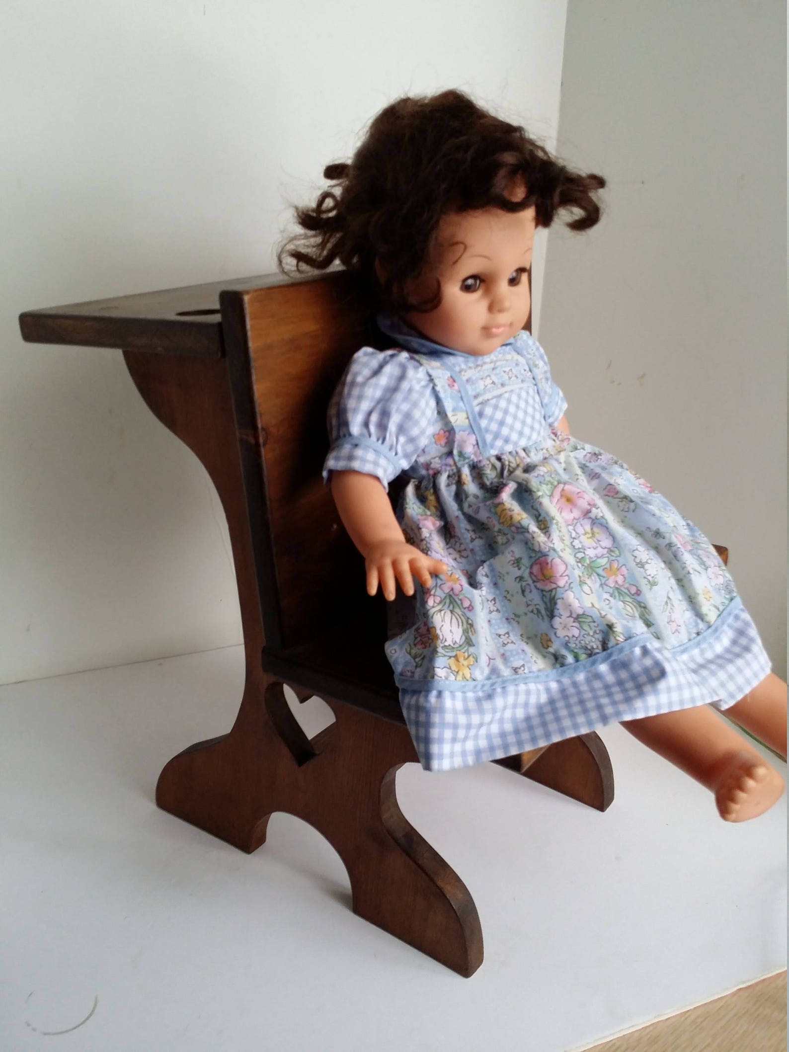Doll School Desk Vintage Wooden Desk for 18" - 20" Doll, Schoolroom ...