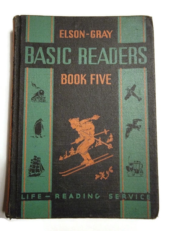 Vintage Basic Readers Book Five C1936 Elson-gray - Etsy