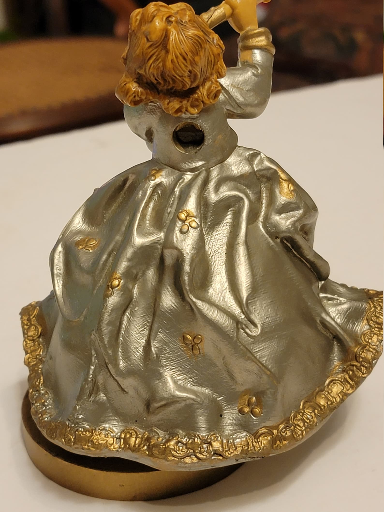 Vintage Angel Girl Figurine Music Box Silent Night Made in - Etsy