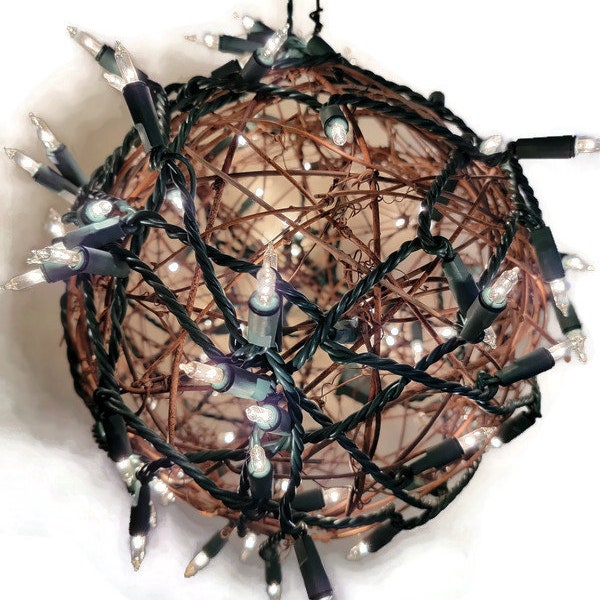 Lighted Grapevine - Etsy