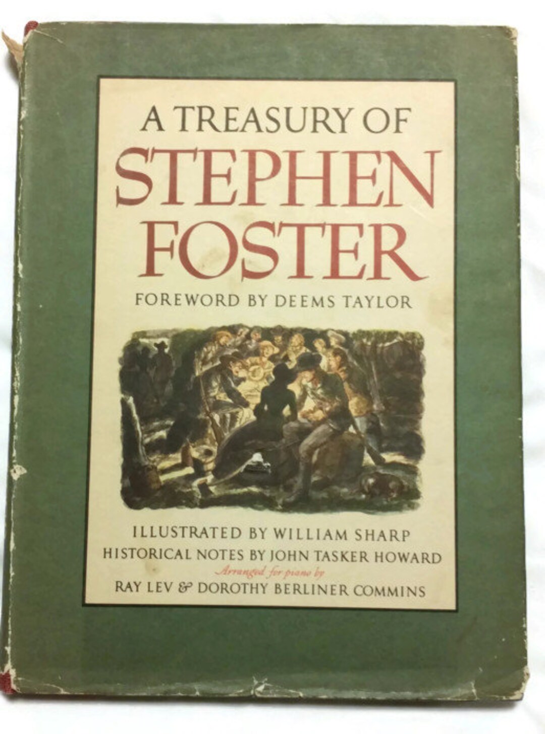 A Treasury of Stephen Foster, Stephen Foster, Vintage Book, Americana ...