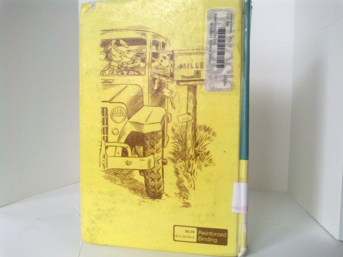 Henry Reed Inc. Rare Book Author: Keith Robertson - Etsy