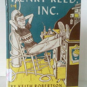 Henry Reed, Inc., Rare Book, Author: Keith Robertson, Illustrater ...