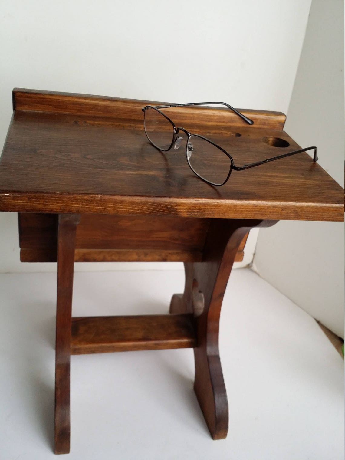 Doll School Desk Vintage Wooden Desk for 18 20 Doll, Schoolroom Diorama ...