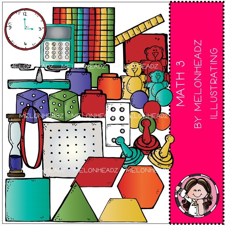 Math Clip Art Part 3 COMBO PACK - Etsy