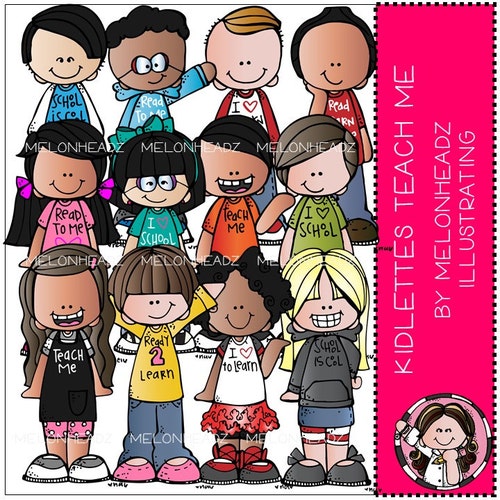 Kidlettes Clip Art Sitting COMBO PACK - Etsy