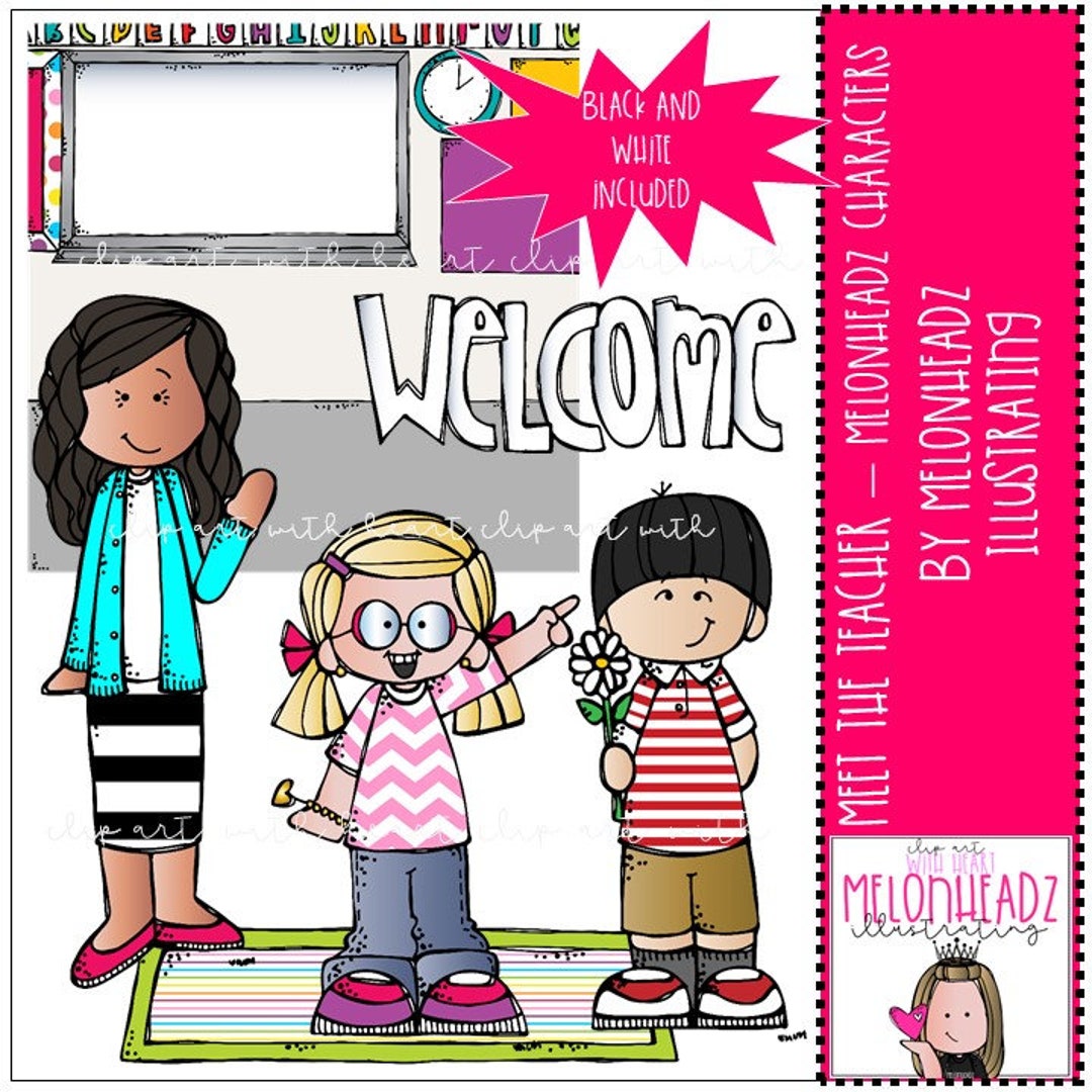 Meet With The Teacher Clipart