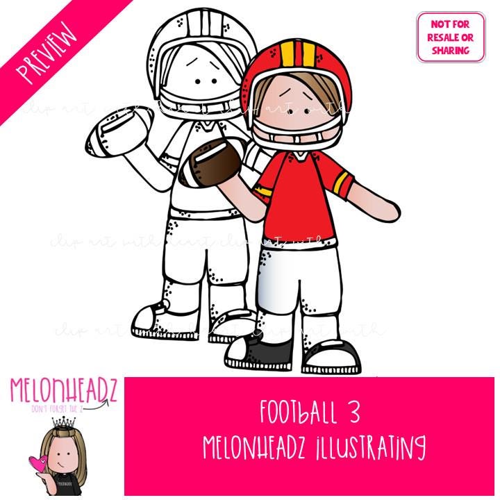 Football 3 Clip Art, Sport, Cheerleader COMBO PACK - Etsy