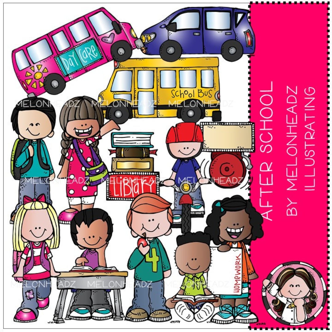 After School Clip Art Combo Pack - Etsy