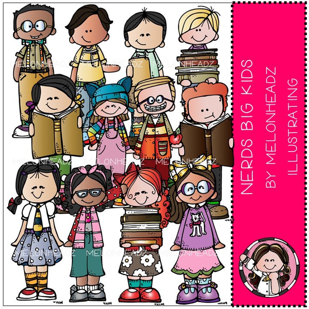 Nerds Clip Art - Big Kids - Etsy