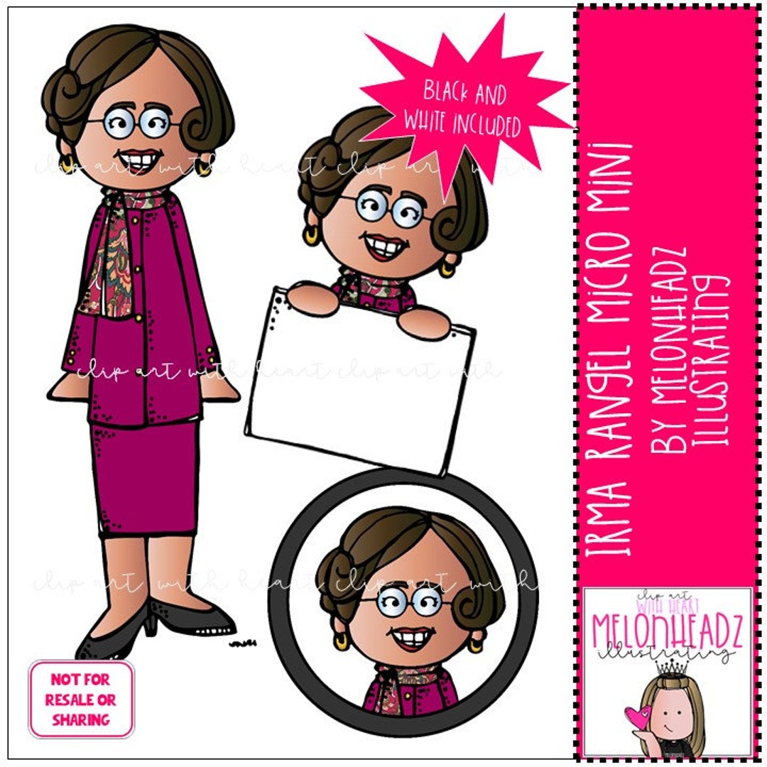Irma Rangel Clip Art - Micro Mini - Etsy