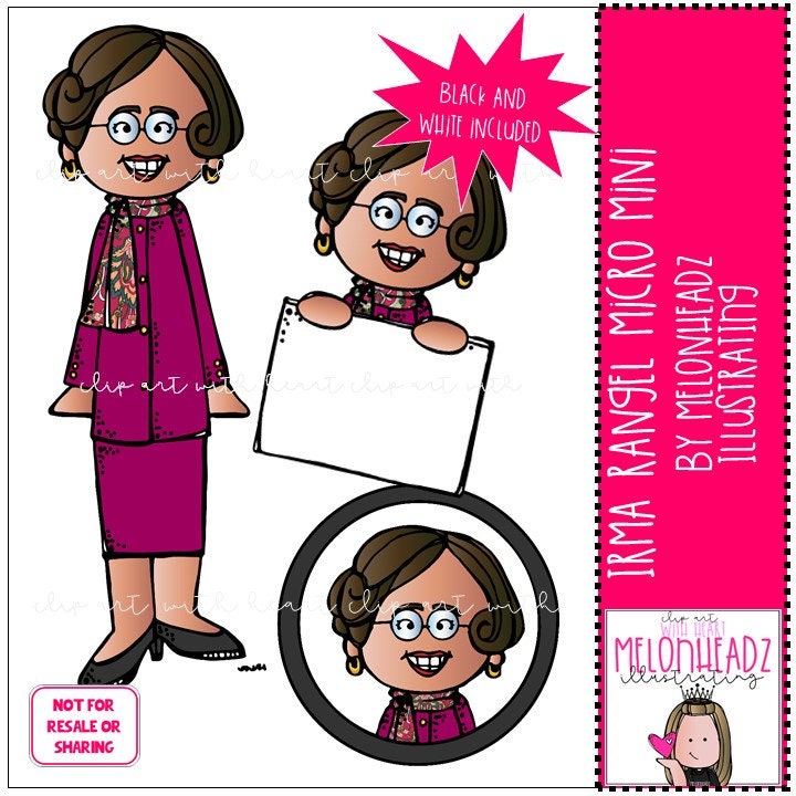Irma Rangel Clip Art Micro Mini - Etsy