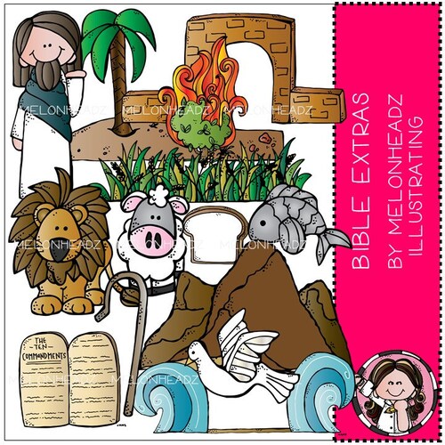 Coat of Many Colors Clip Art Bible Mini - Etsy