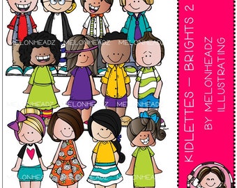 Kidlettes Clip Art Brights Part 2 | Etsy