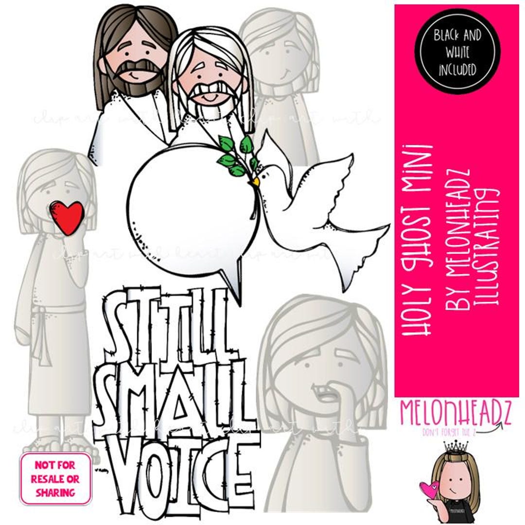 Holy Ghost Clip Art, Holy Spirit, LDS, Christian MINI - Etsy