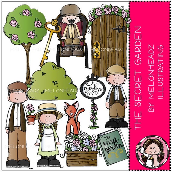 The Secret Garden Clip Art - Etsy