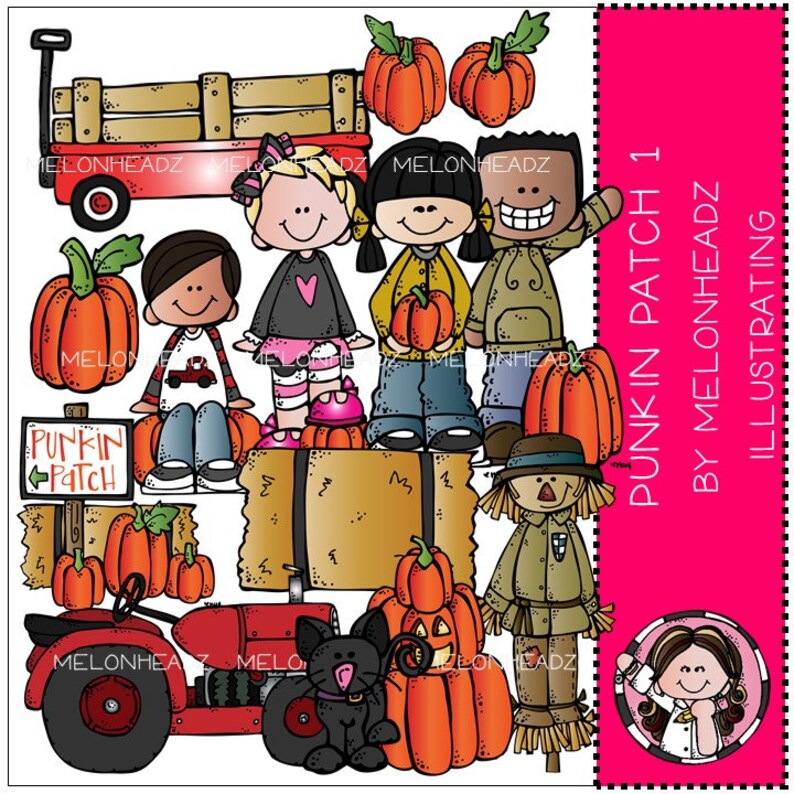 Fall Clip Art Punkin Patch Part 1 - Etsy
