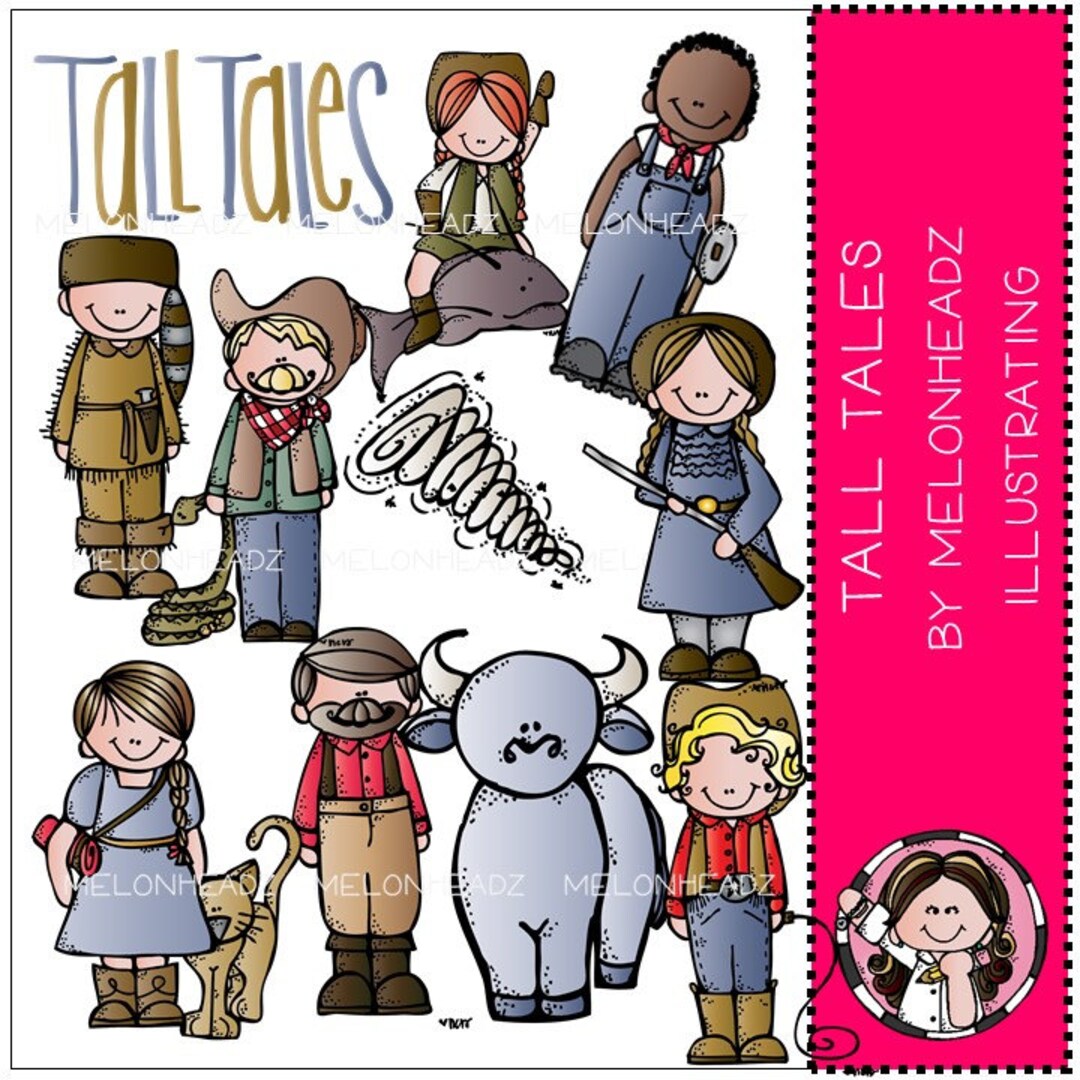 Tall Tales Clip Art - Etsy