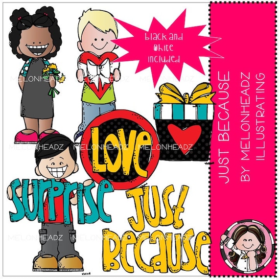 Just Because Clip Art Mini - Etsy