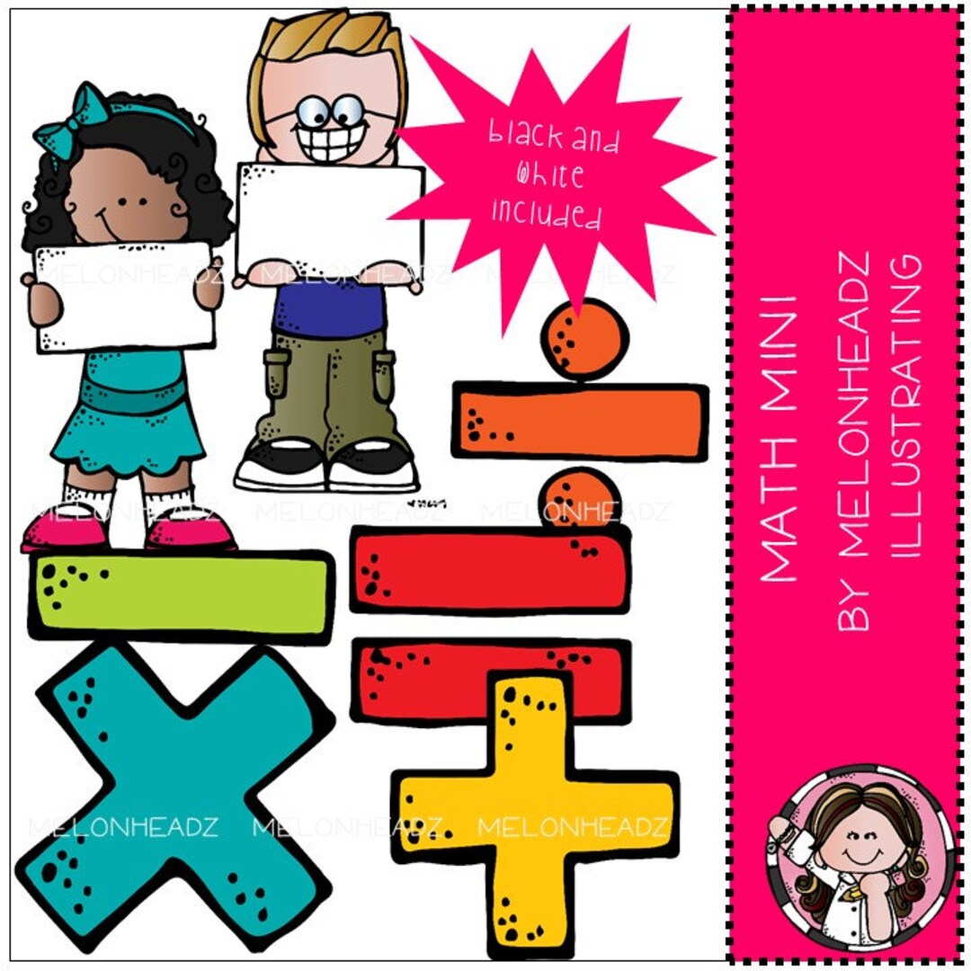 Math Clip Art Mini Set - Etsy