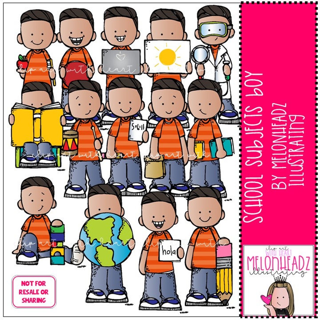 Melonheadz Books Clipart