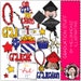 Graduation Stuff Clip Art COMBO PACK - Etsy