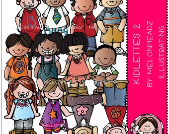 Kidlettes Clip Art Part 3 Combo Pack | Etsy