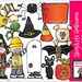Monthly Clip Art LINE ART - Etsy