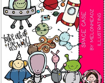 Space Clipart Space Clip Art Science Scrapbooking - Etsy