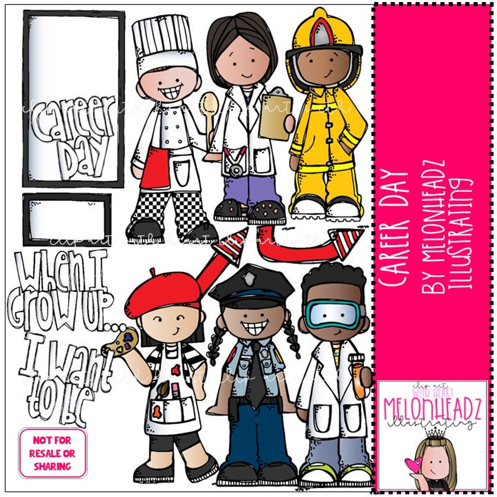 Career Day Clip Art - COMBO PACK - Etsy