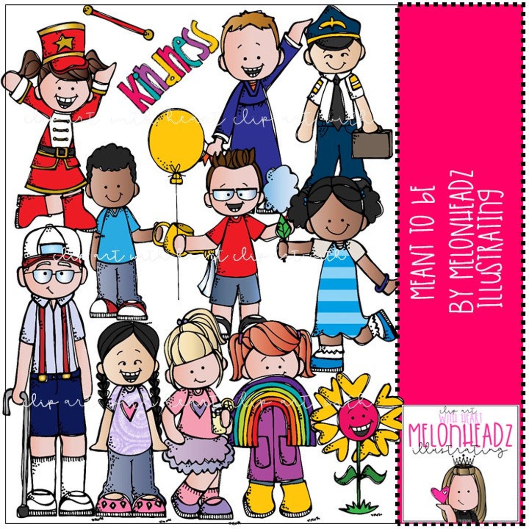 Meant to Be Clip Art COMBO PACK by Melonheadz - Etsy