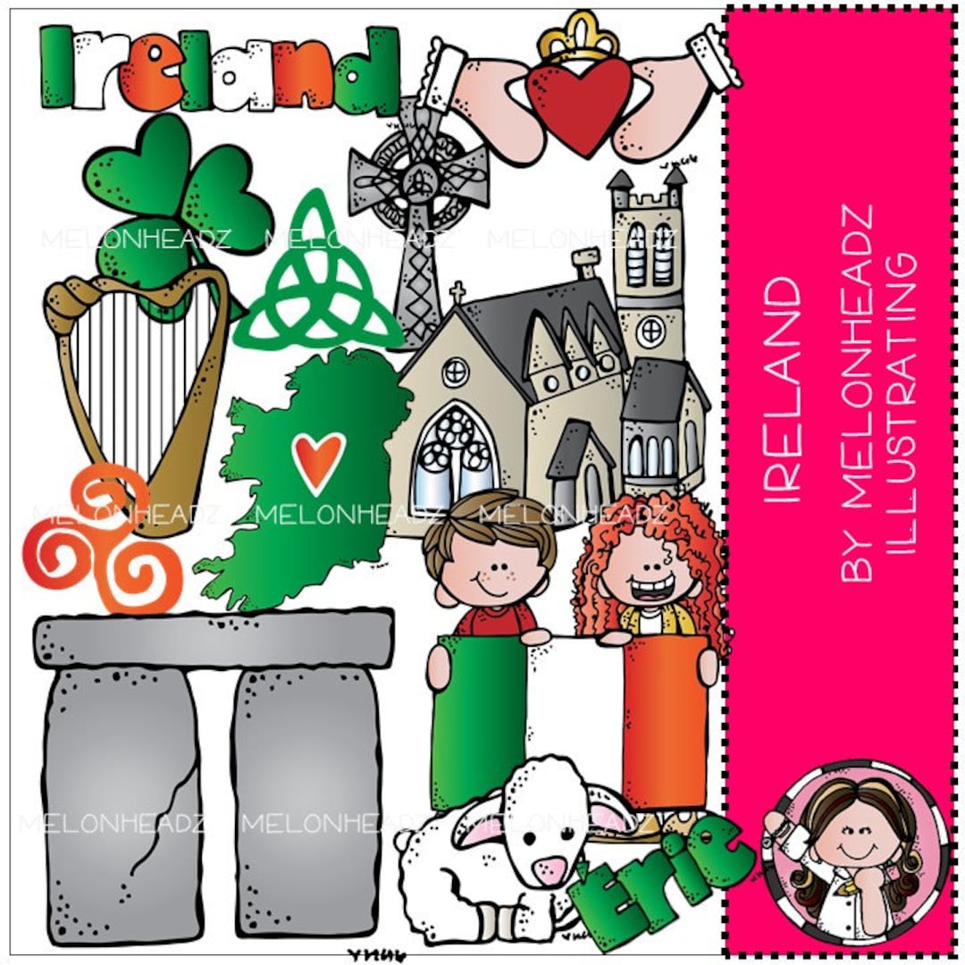 Ireland Clip Art - Etsy