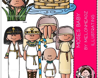 Moses Clip Art Bible COMBO PACK | Etsy