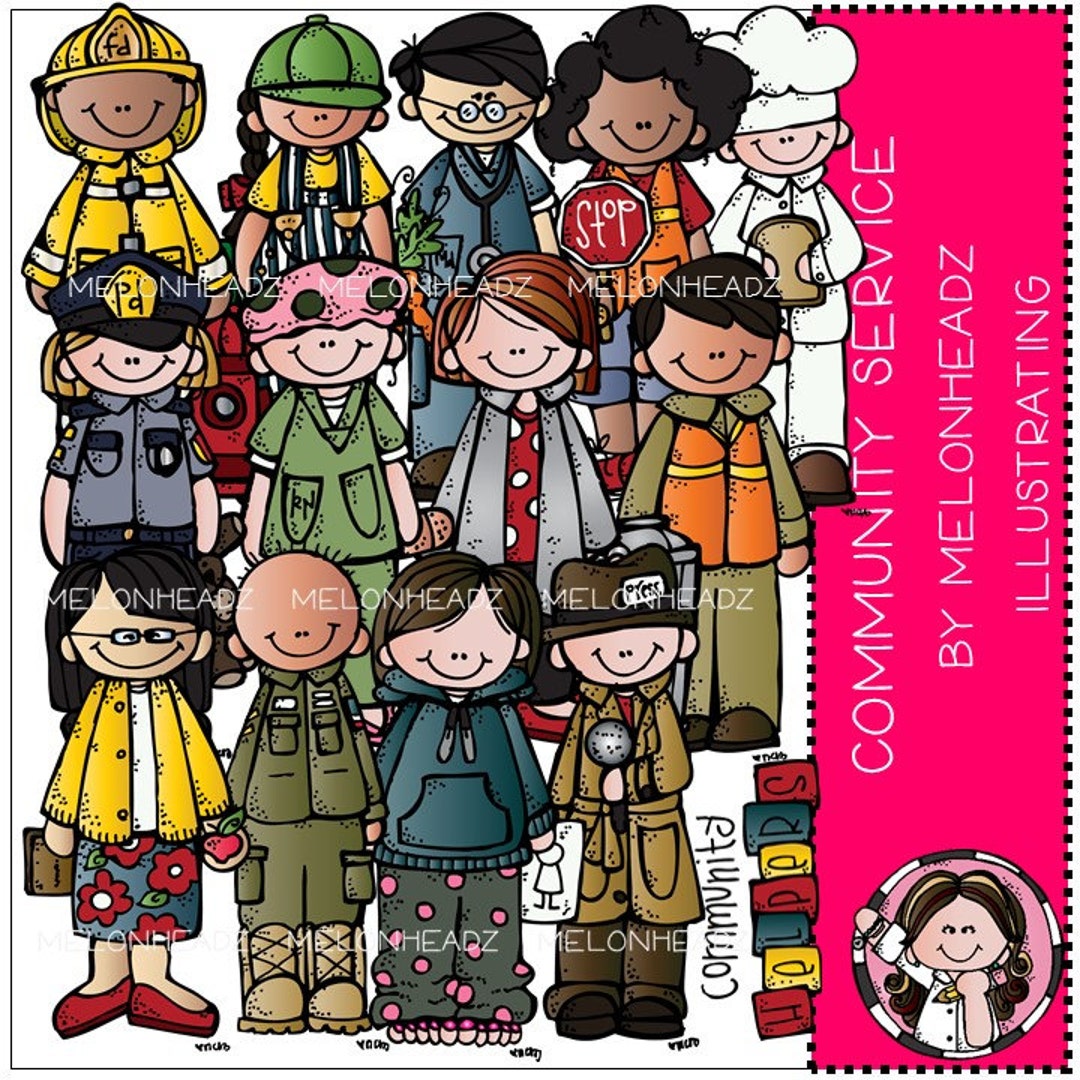 Community Helpers Clip Art - Etsy