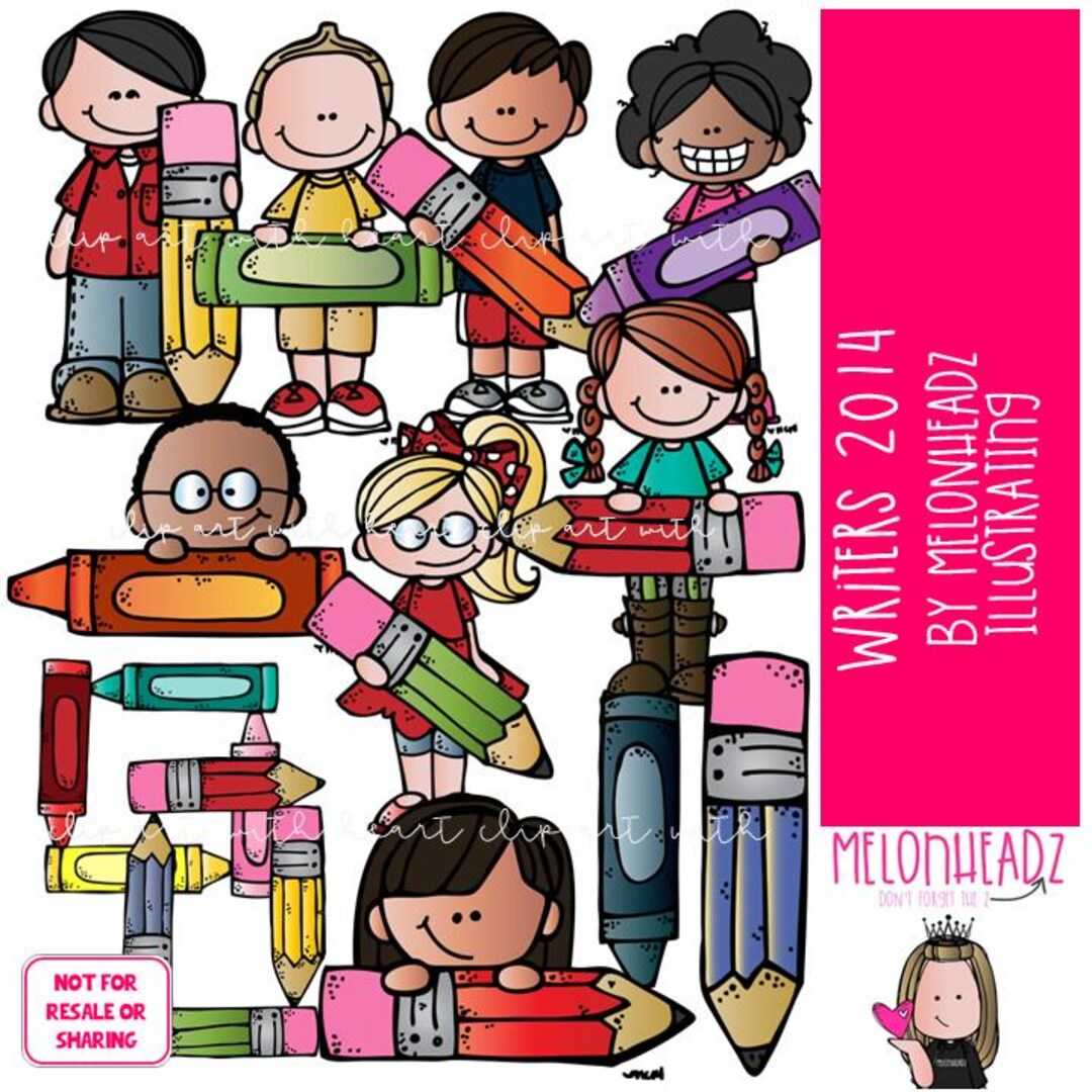 Writers Clip Art, Writing Clip Art, Pencil Clip Art, Crayon Clip Art ...