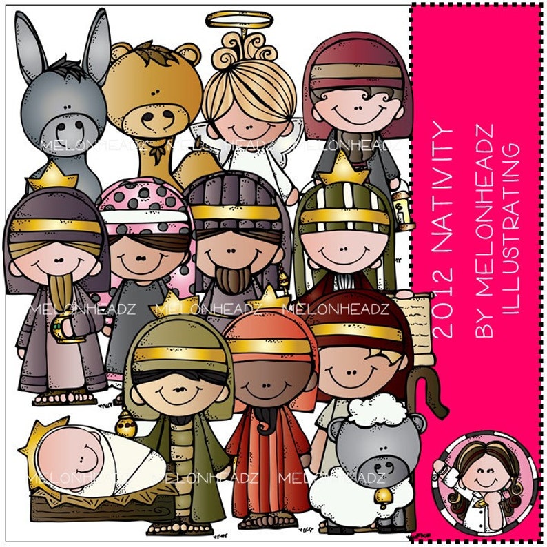 Nativity Clip Art 2012 Edition Combo Pack - Etsy
