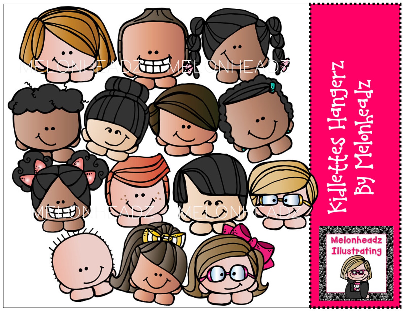 Kidlettes Clip Art Hangerz COMBO PACK - Etsy