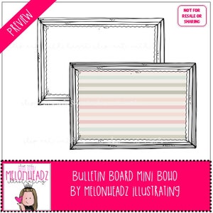 Build A Classroom Clip Art Bulletin Boards BOHO - Etsy