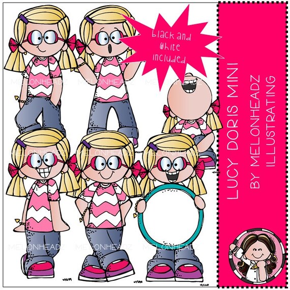 Lucy Doris Clip Art Mini | Etsy