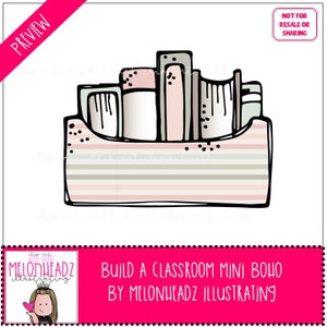 Build a Classroom Clip Art Mini BOHO - Etsy UK