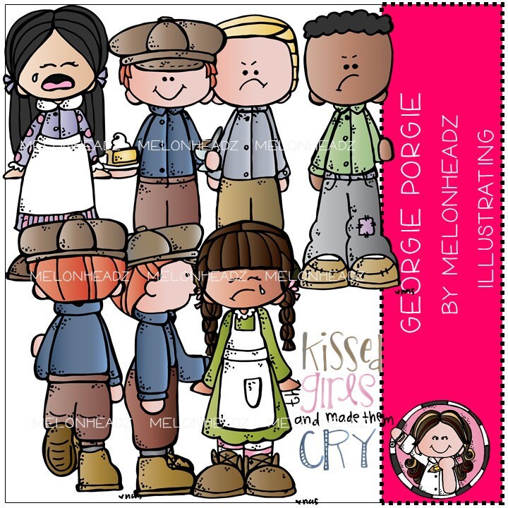 Georgie Porgie Clip Art - Combo Pack - Etsy