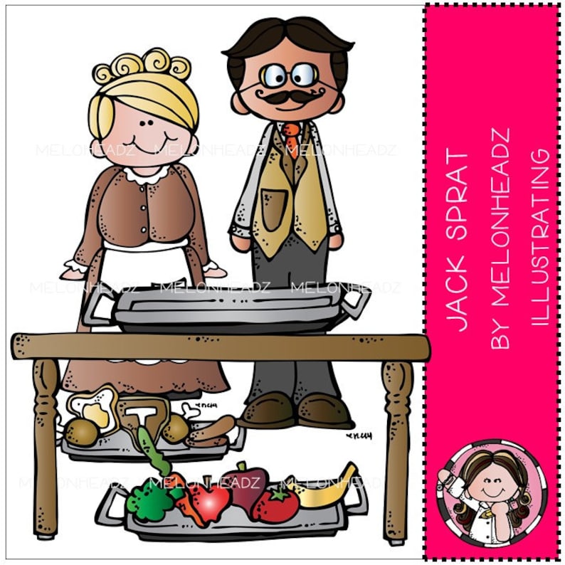 Jack Sprat Clip Art Combo Pack - Etsy