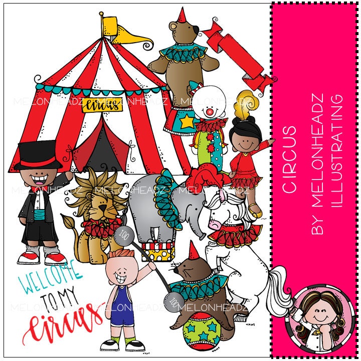 Circus clip art | Etsy